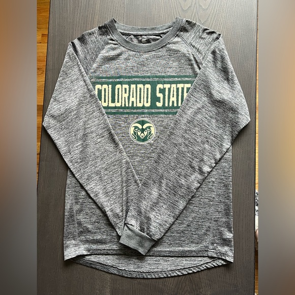 Colosseum | Tops | Csu Grey Spandex Long Sleeve Shirt S | Poshmark